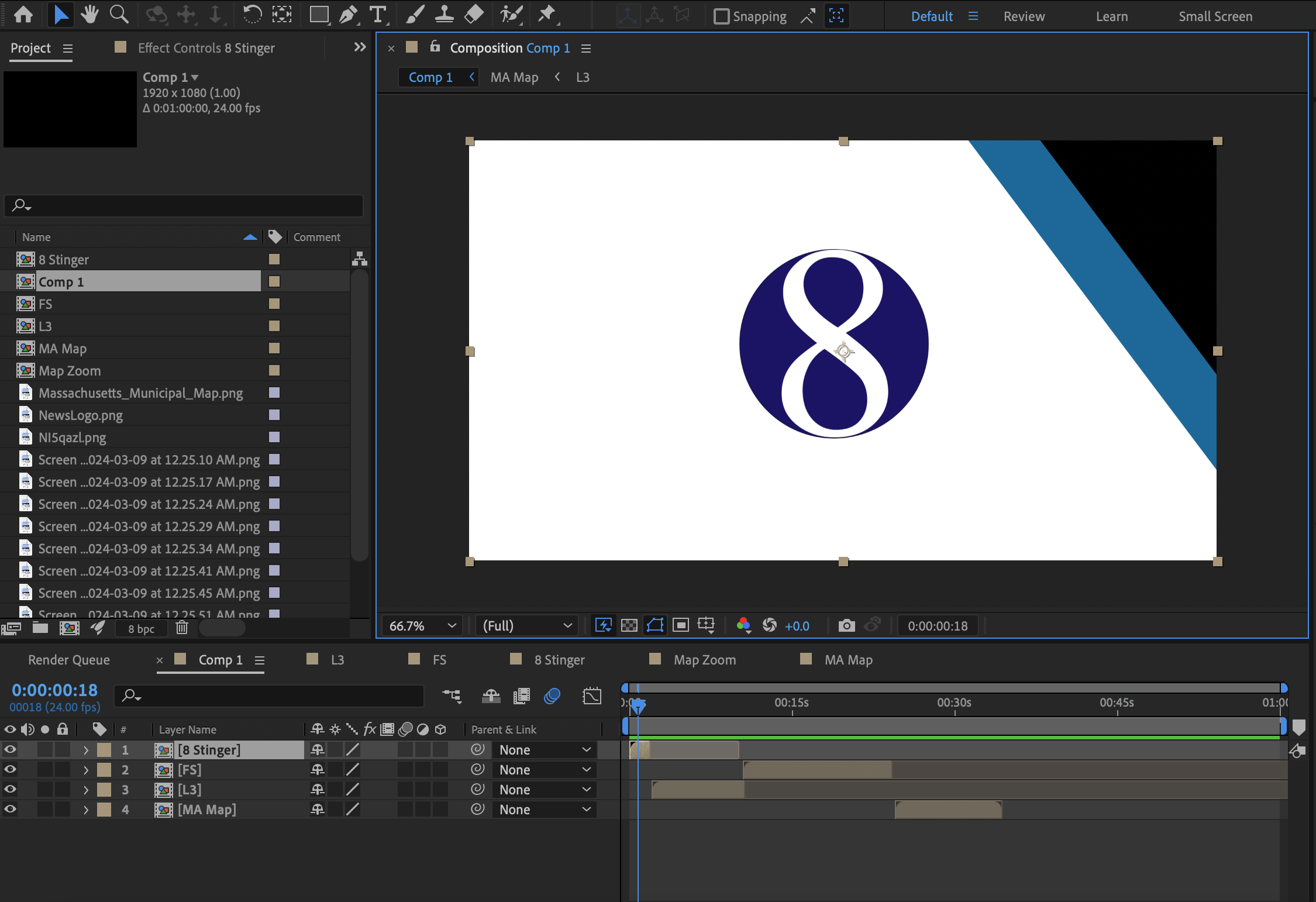 Advanced Motion: News Graphics Package – Katie Coen